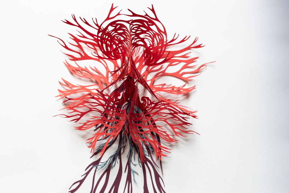 Andy Singleton: paper works in the making