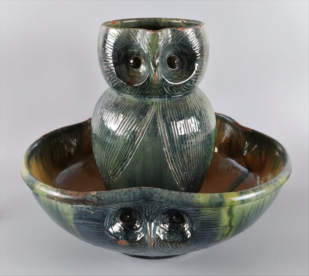 Object of the month: Farnham Pottery owl ware