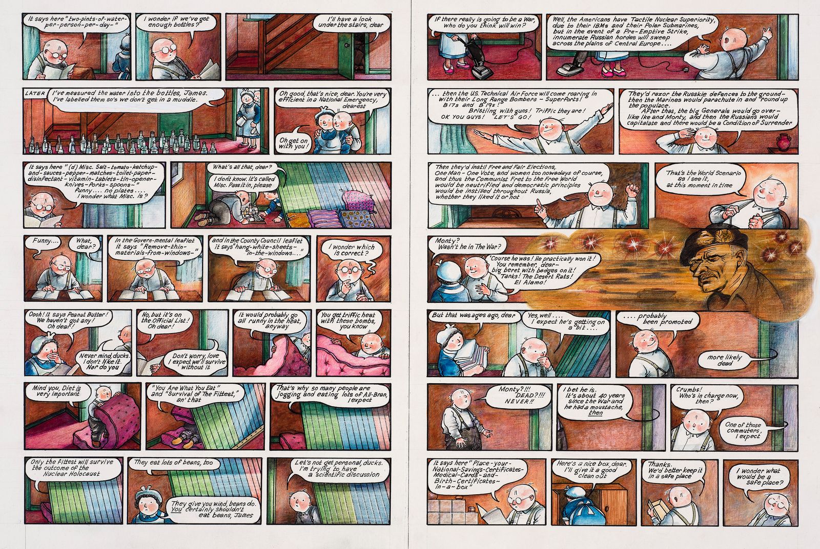 Behind the scenes at Raymond Briggs: A Retrospective