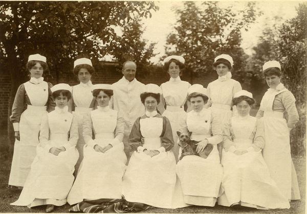 World Health Day: Nurses in historic Hampshire photographs